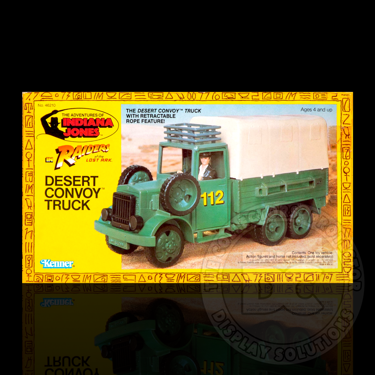The Adventures Of Indiana Jones Desert Convoy Truck Display Case ...