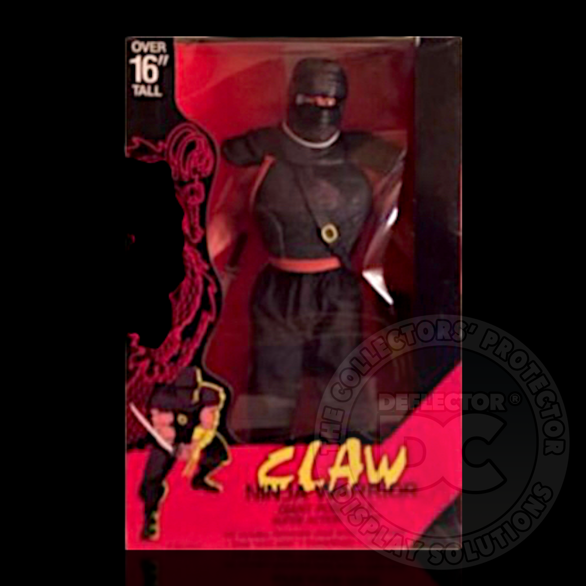Claw Ninja Warrior Giant Poseable Super Action Figure Display Case ...
