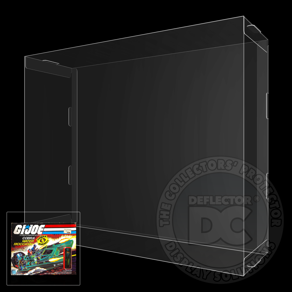 G.I. Joe Cobra Water Moccasin Display Case – Deflector DC