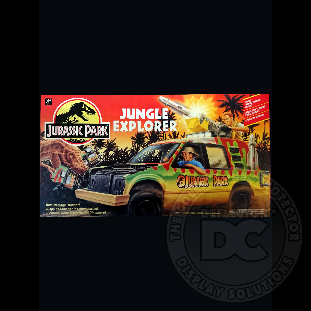 Jurassic Park Jungle Explorer Vehicle Display Case – Deflector DC
