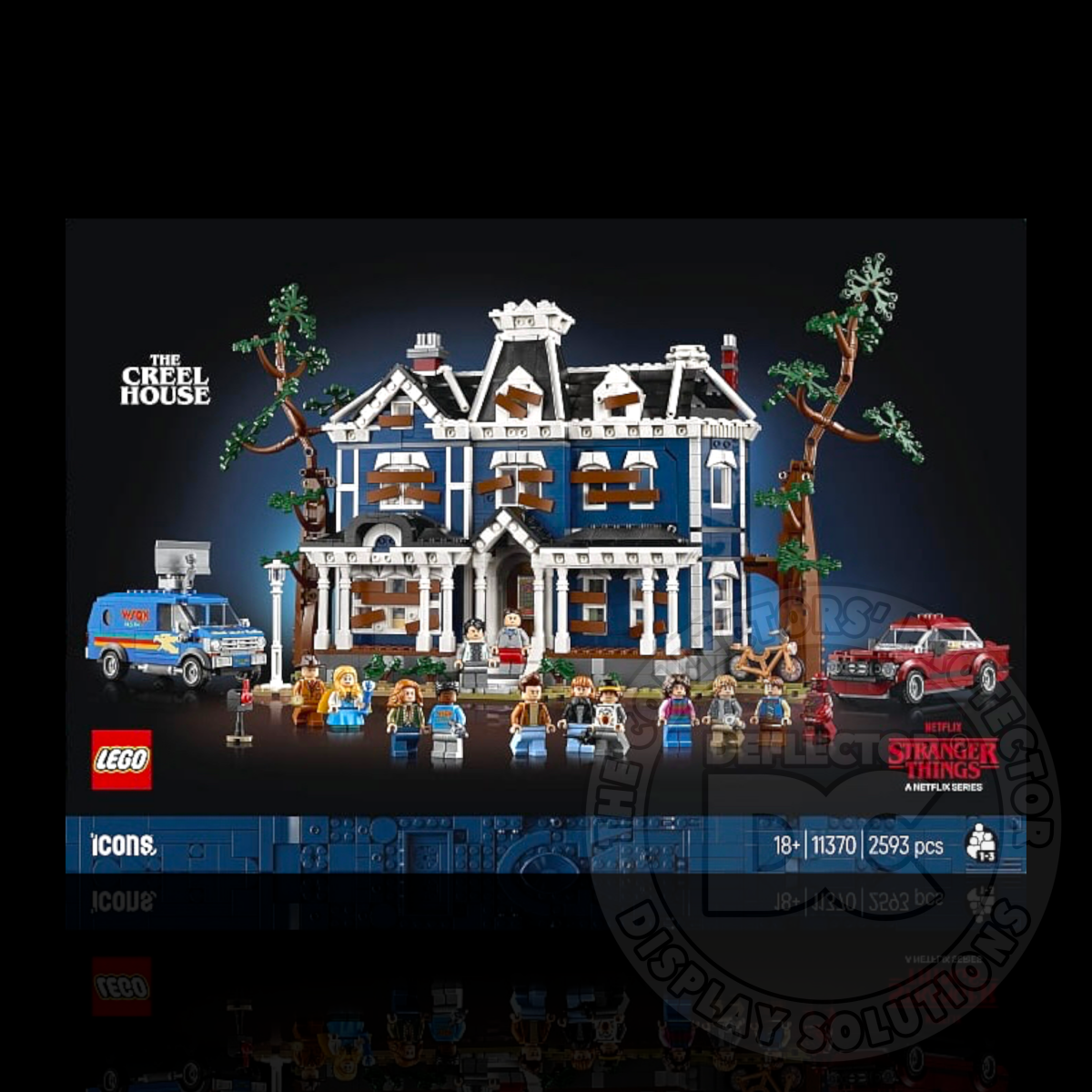 LEGO Stranger Things: The Creel House (Icons #11370) Display Case ...