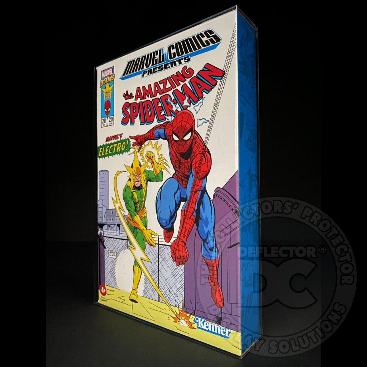 Marvel Legends Retro Collection 2 Pack Figure Display Case – Deflector DC