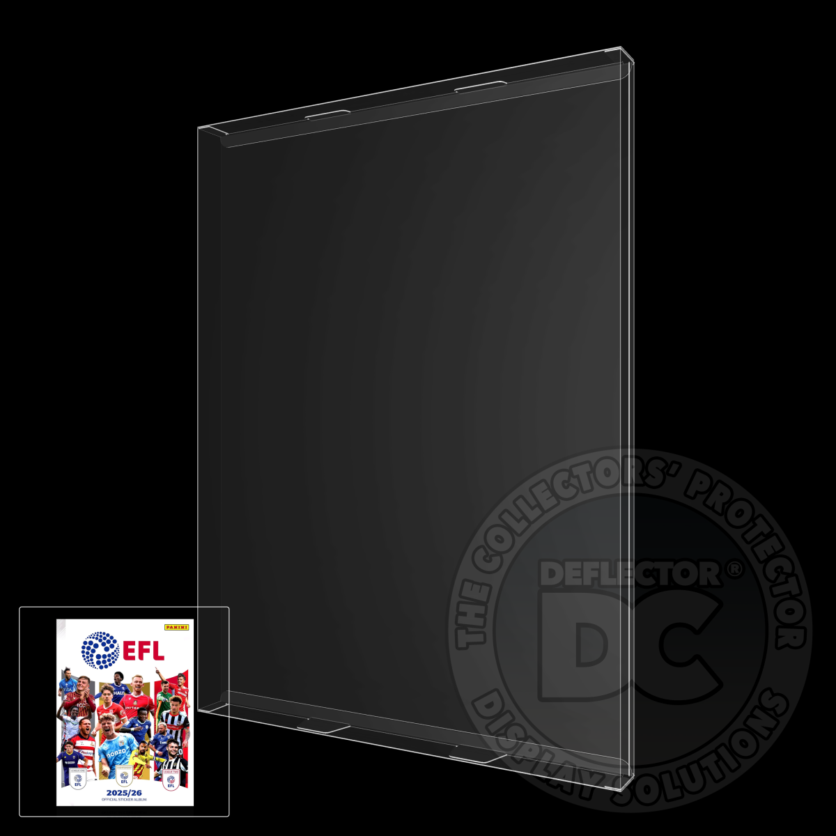 Panini EFL 2025/26 Official Sticker Album Display Case – Deflector DC