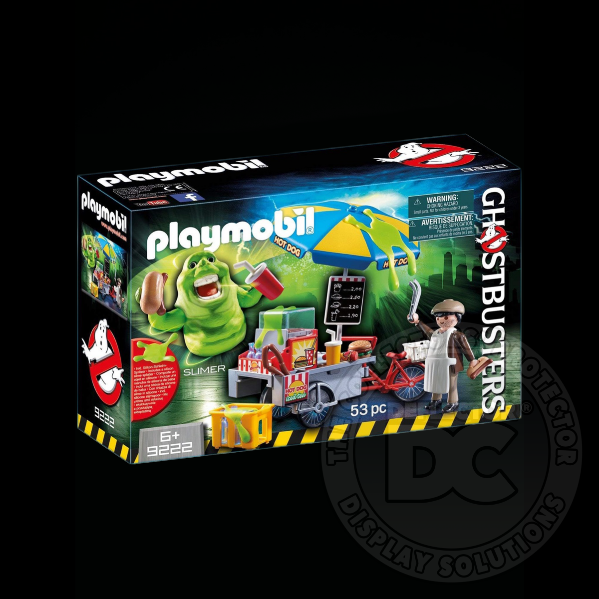 Playmobil Ghostbusters Slimer With Hot Dog Stand Display Case ...