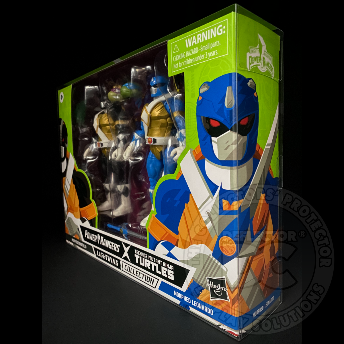 Power Rangers X Teenage Mutant Ninja Turtles Lightning Collection Figu ...