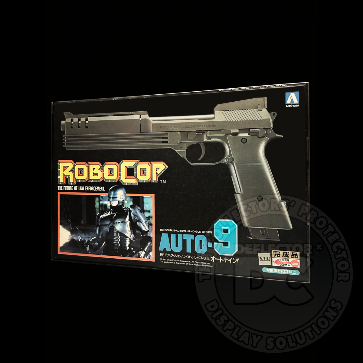 Robocop Aoshima Auto-9 BB Display Case – Deflector DC