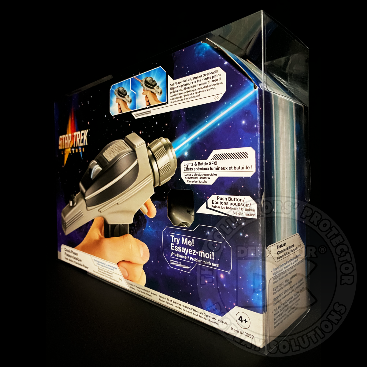 Star Trek Universe Classic Phaser Display Case – Deflector DC