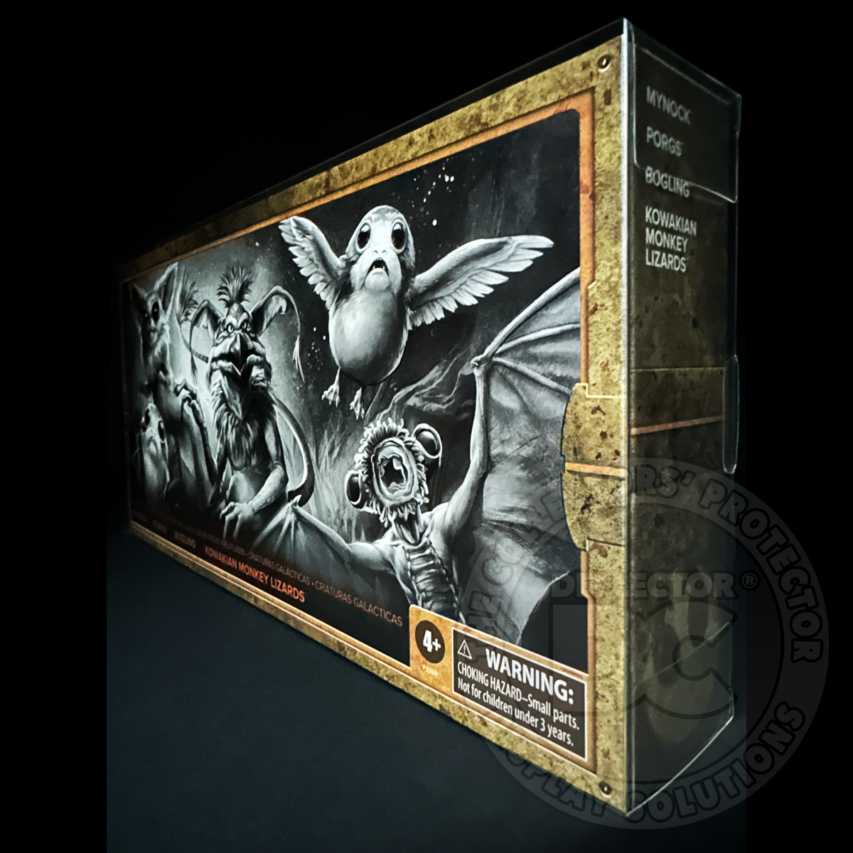 Star Wars The Black Series Galactic Creatures Multipack Figure Display ...