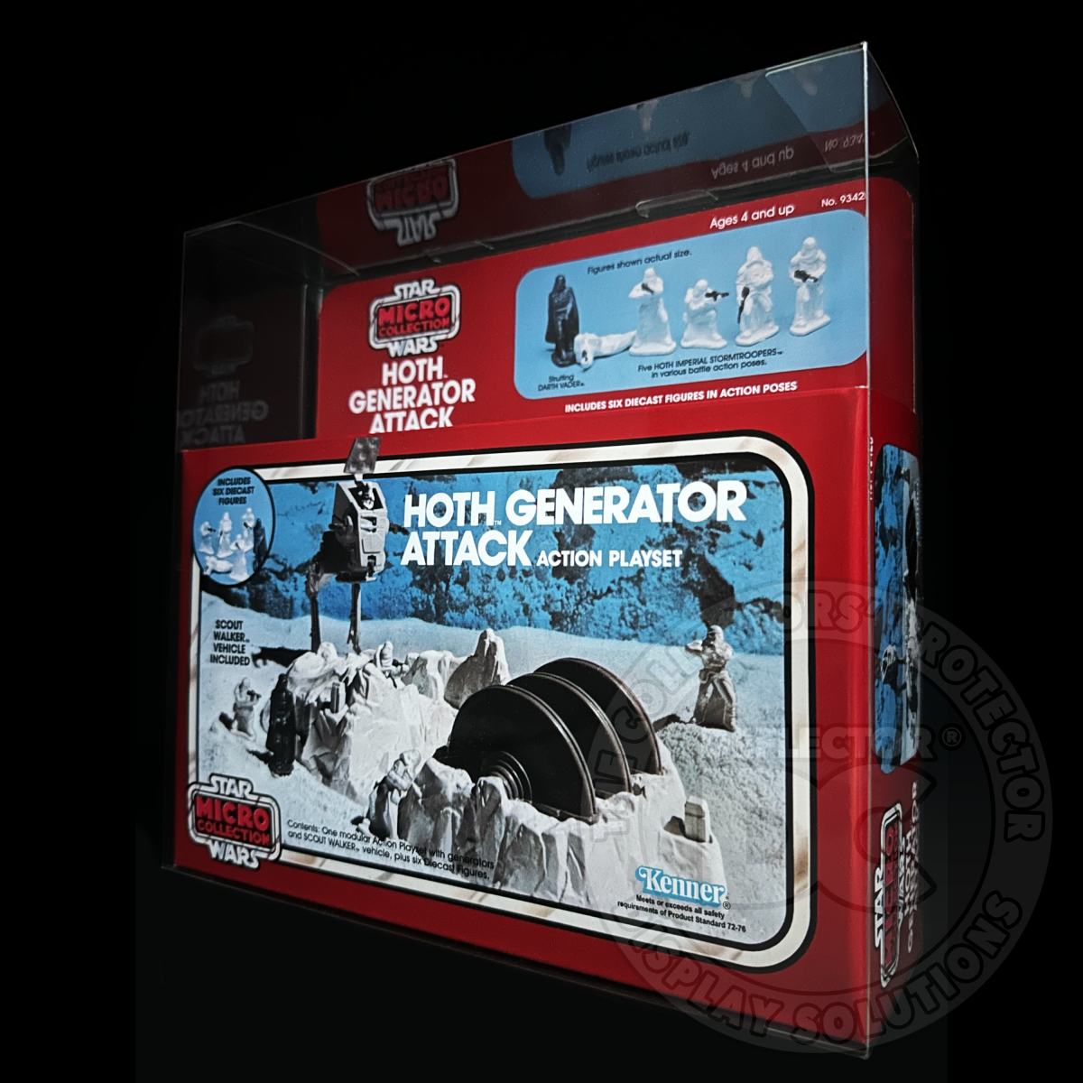 Star Wars Micro Collection Hoth Generator Attack Action Playset Displa ...