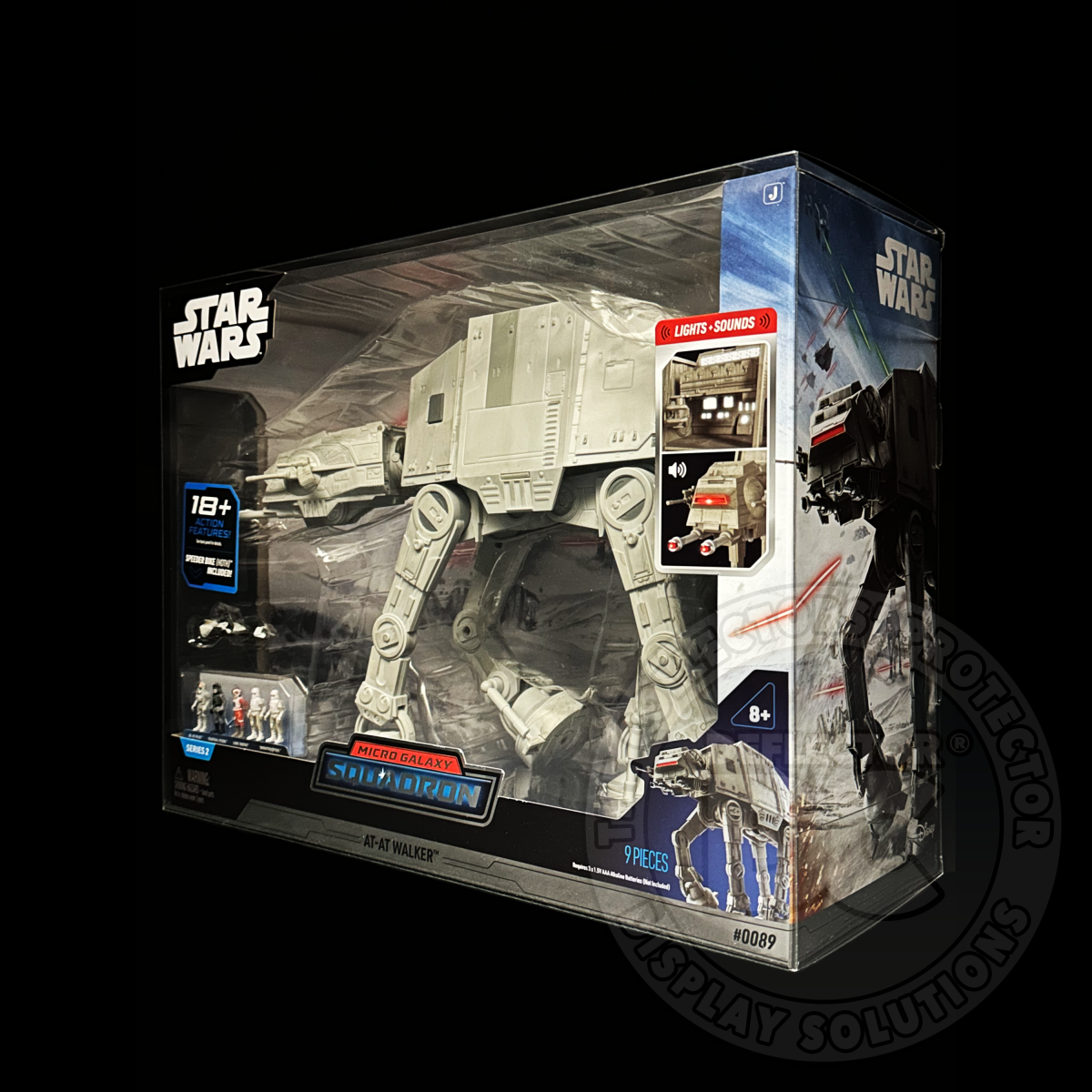 Star Wars Micro Galaxy Squadron Series 2 (Assault Class) Display Case ...