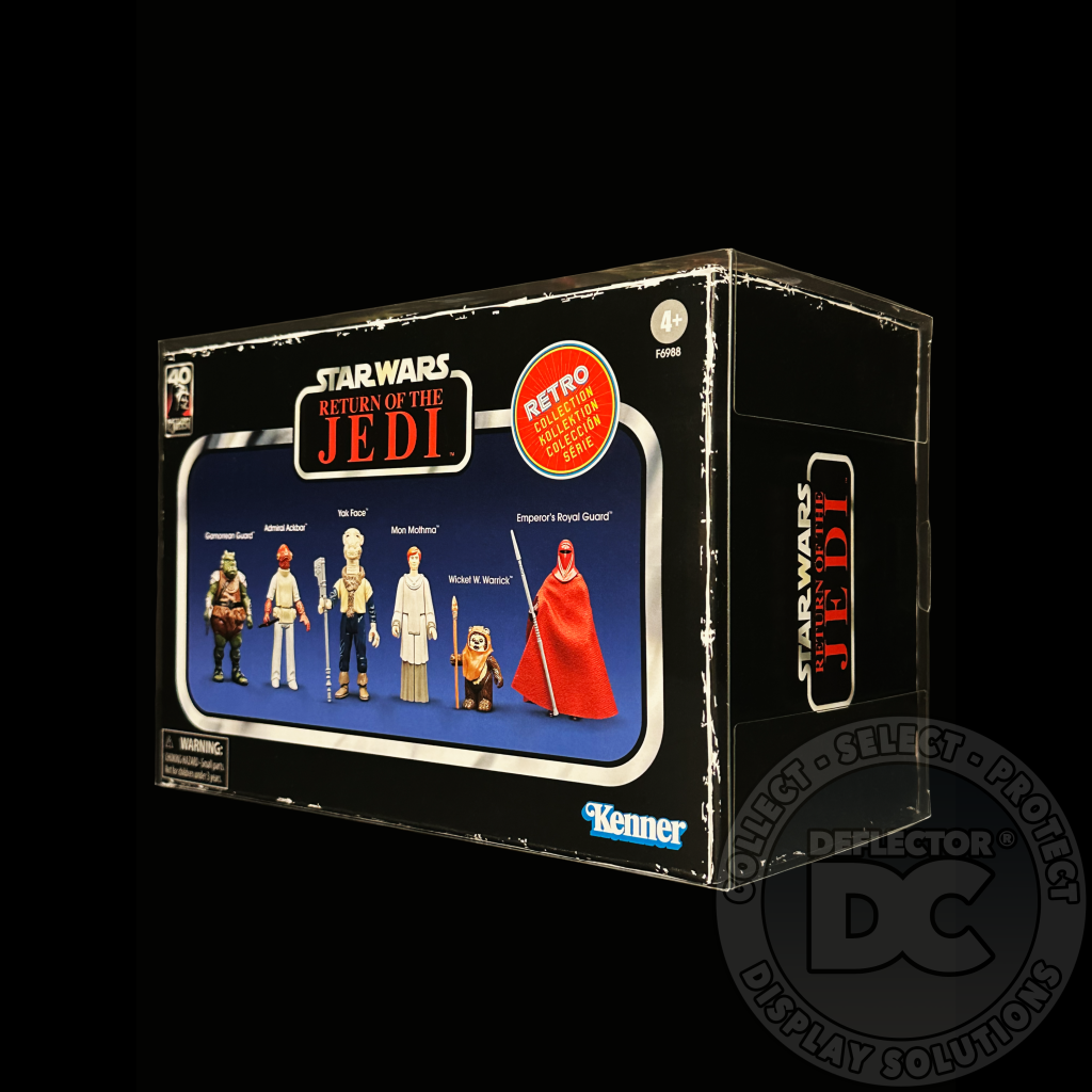 Star Wars Retro Collection Return Of The Jedi Multipack Figure Display ...