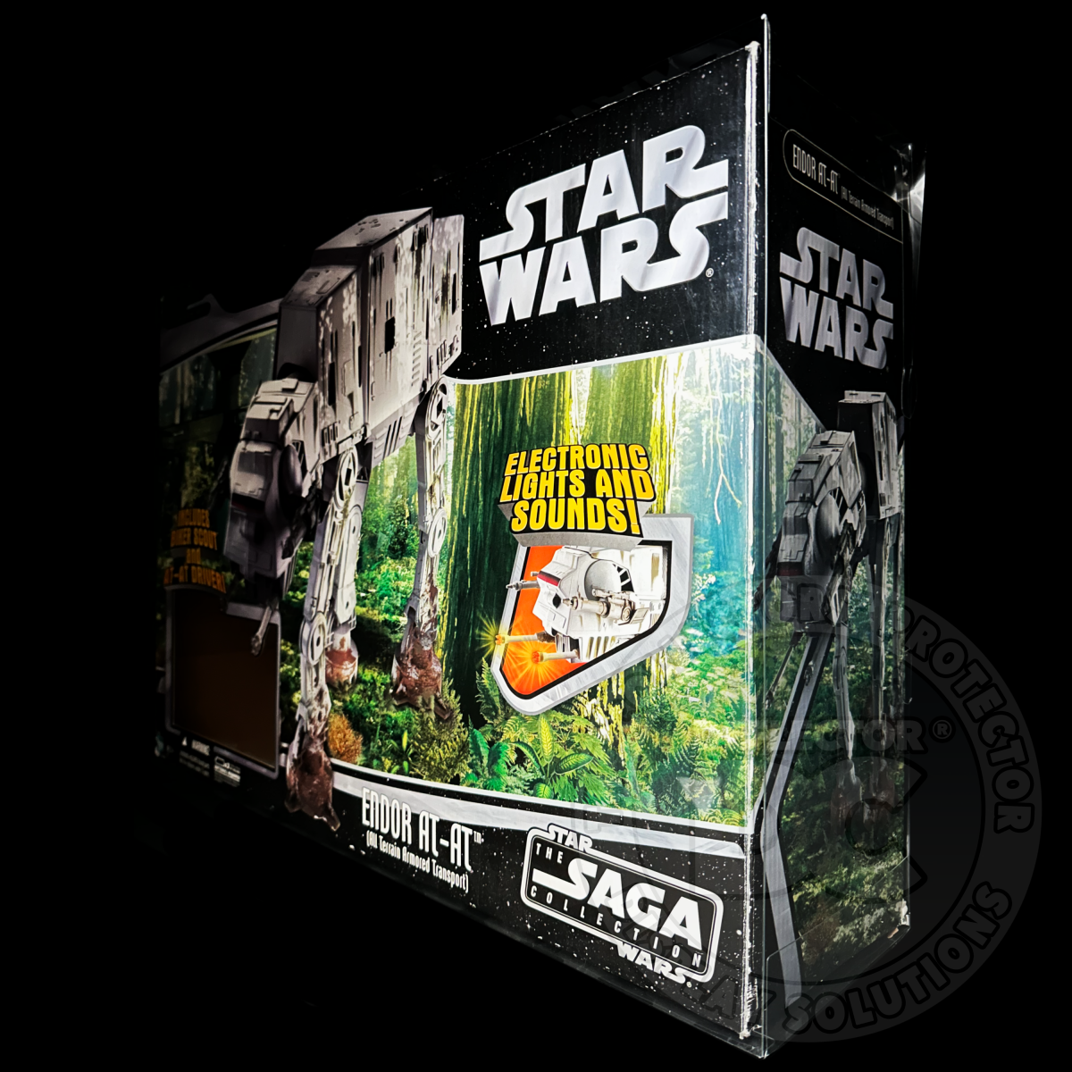 Star Wars The Saga Collection Endor AT-AT Display Case – Deflector DC