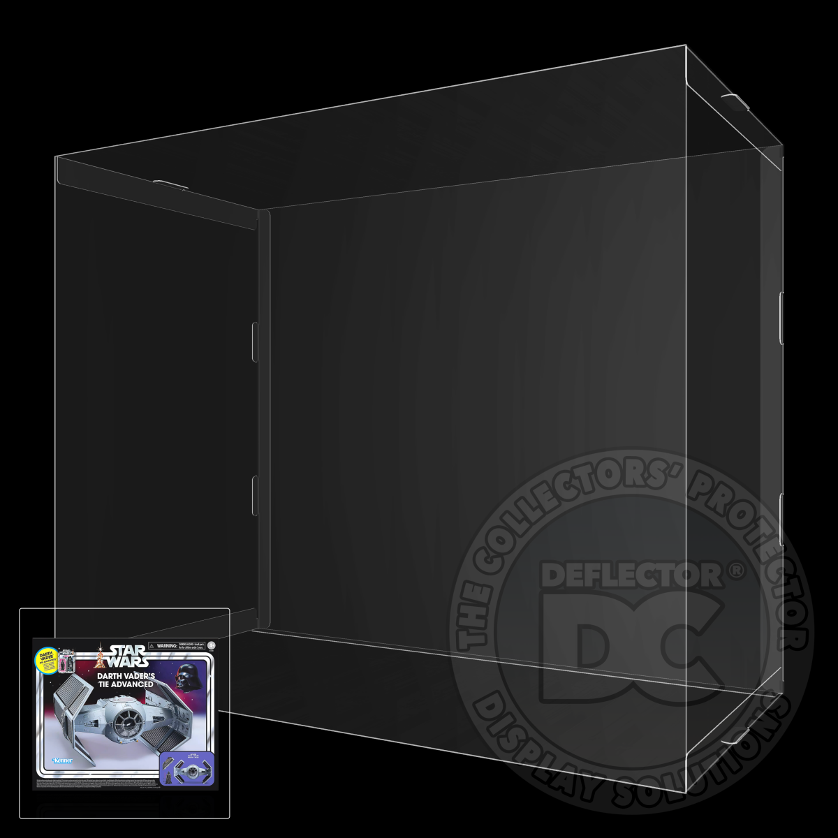 Star Wars The Vintage Collection Darth Vader's Tie Advanced Display Ca ...