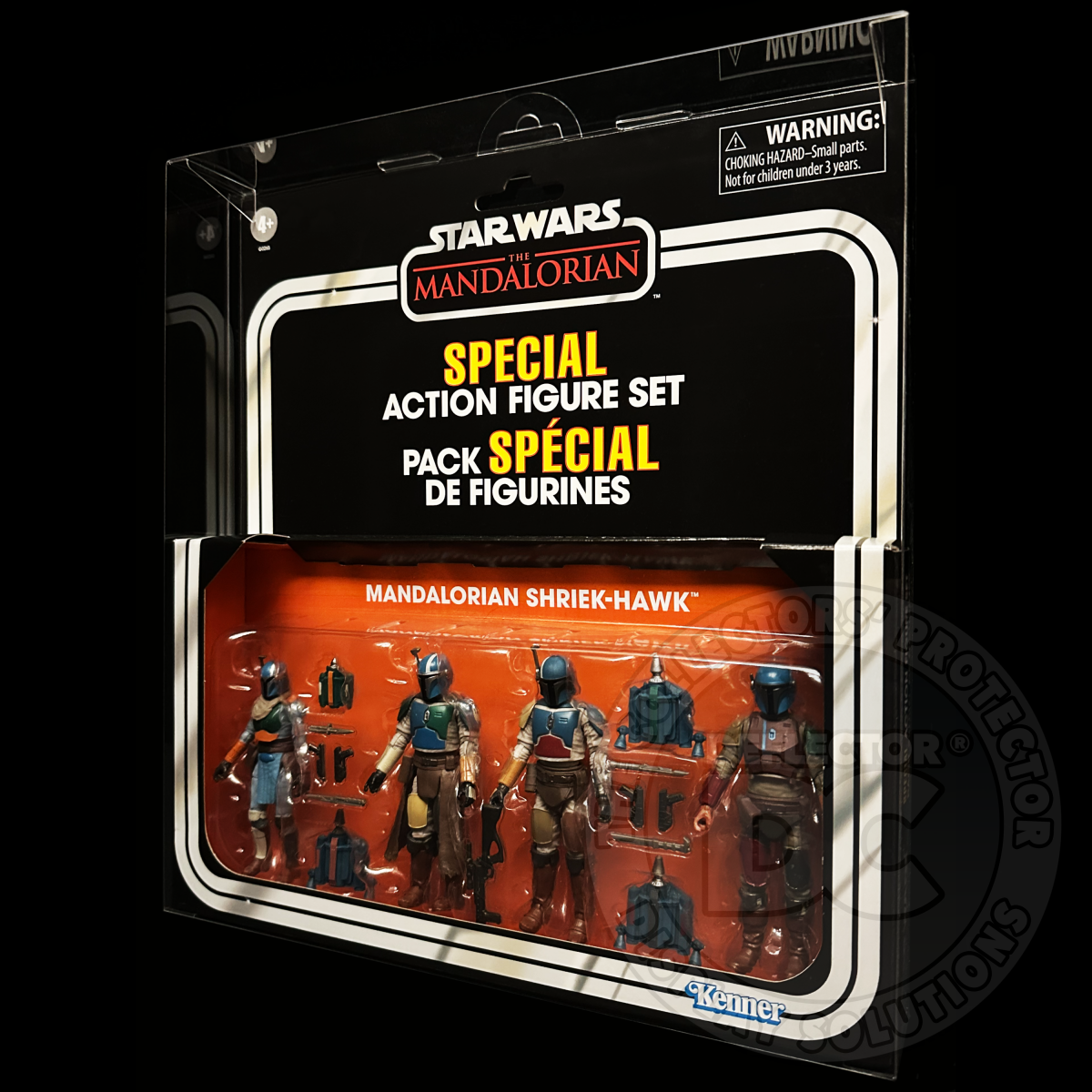 Star Wars The Vintage Collection Mandalorian Shriek-Hawk 4 Pack Figure ...