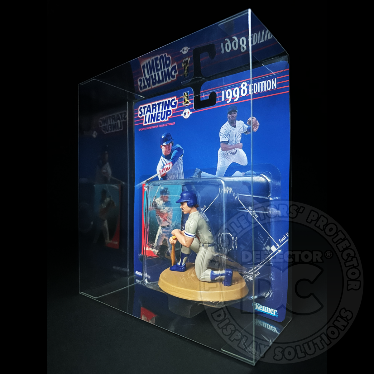 Starting Lineup Baseball (Kenner) Figure Display Case – Deflector DC