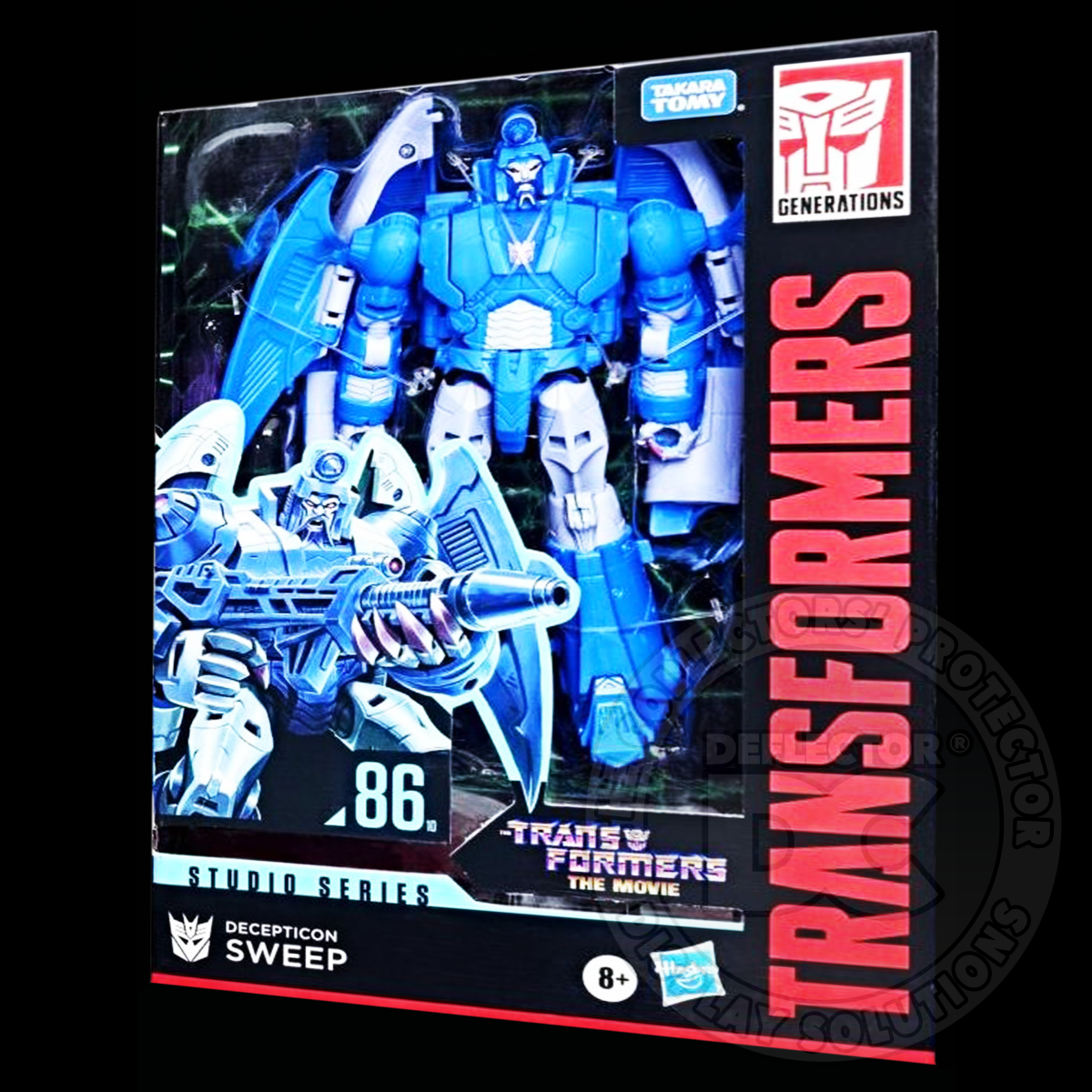 Transformers Studio Series 86 Decepticon Sweep Figure Display Case ...