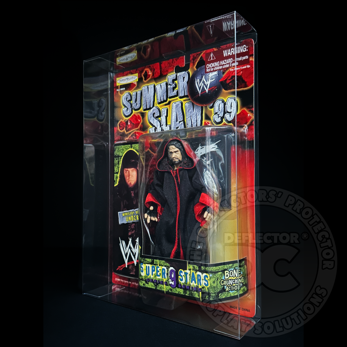 WWF Superstars Series 9 Figure Display Case – Deflector DC